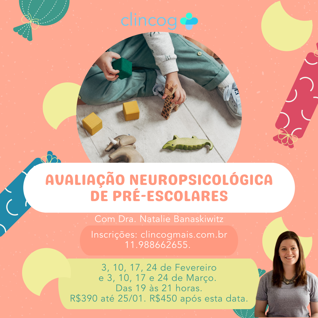 Curso Avaliação Neuropsicológica de Pré-Escolares | Clincog Mais